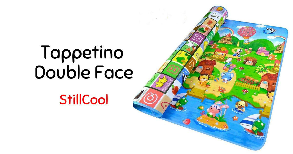 Tappeto Gioco Ripiegabile, Impermeabile e Double Face