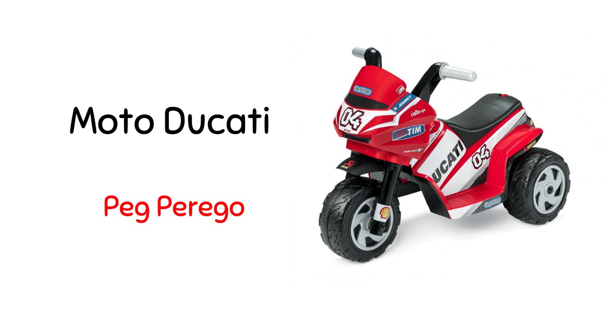 Moto Ducati Peg Perego: Recensione Completa, Prezzi e Offerte